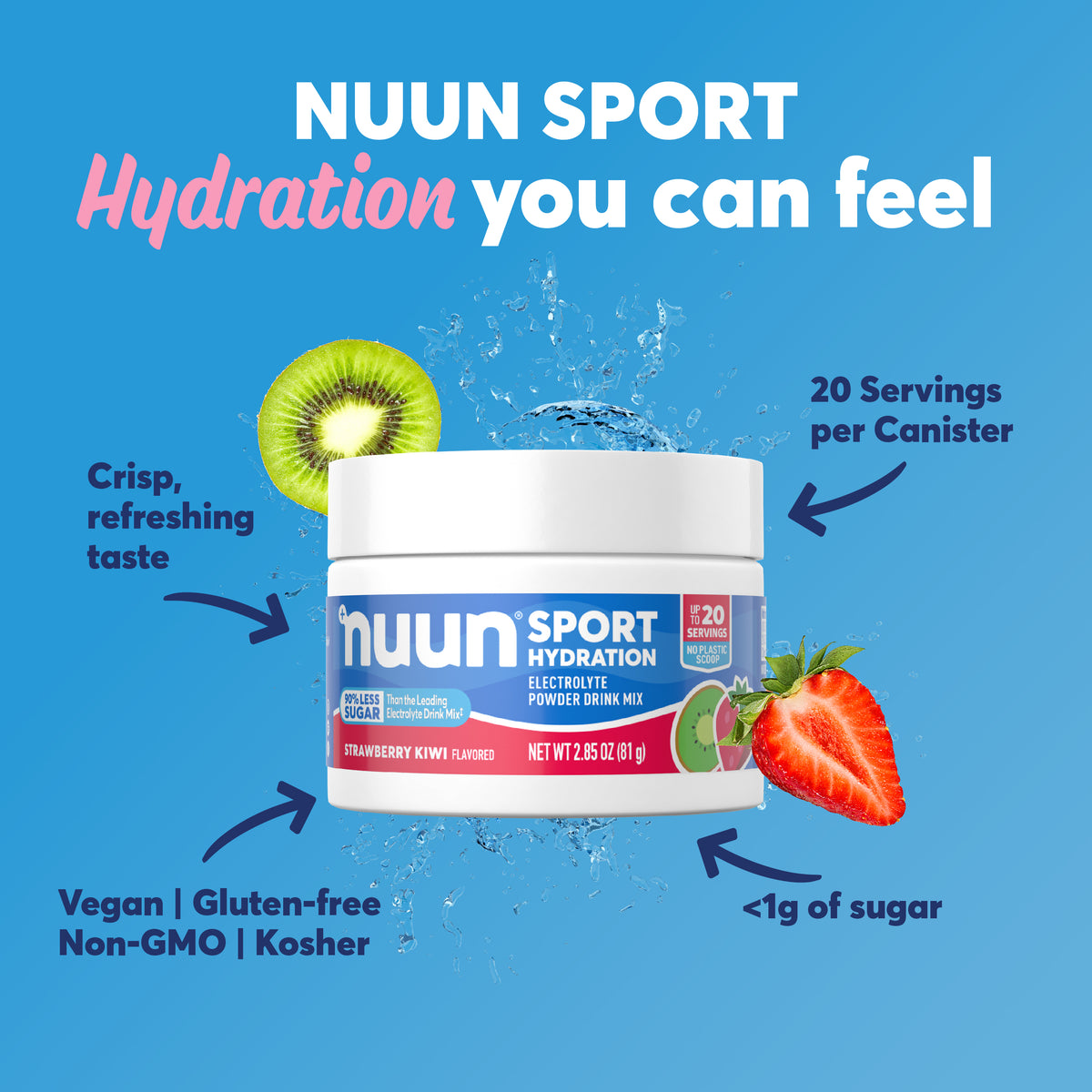 Nuun Sport Powder Canister – Nuun Hydration