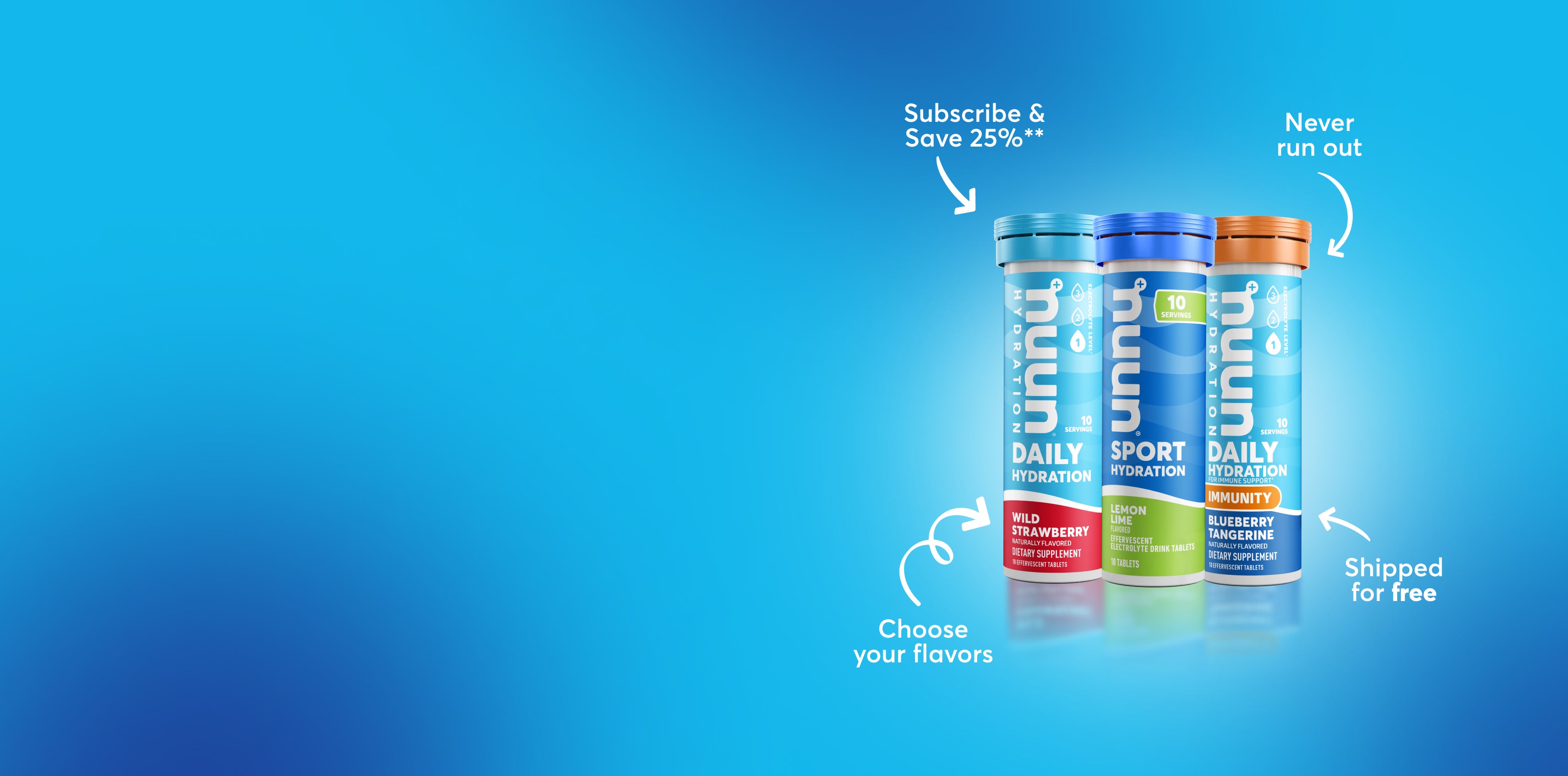 Nuun Hydration: Electrolyte Tablets and Powerful Hydration Products