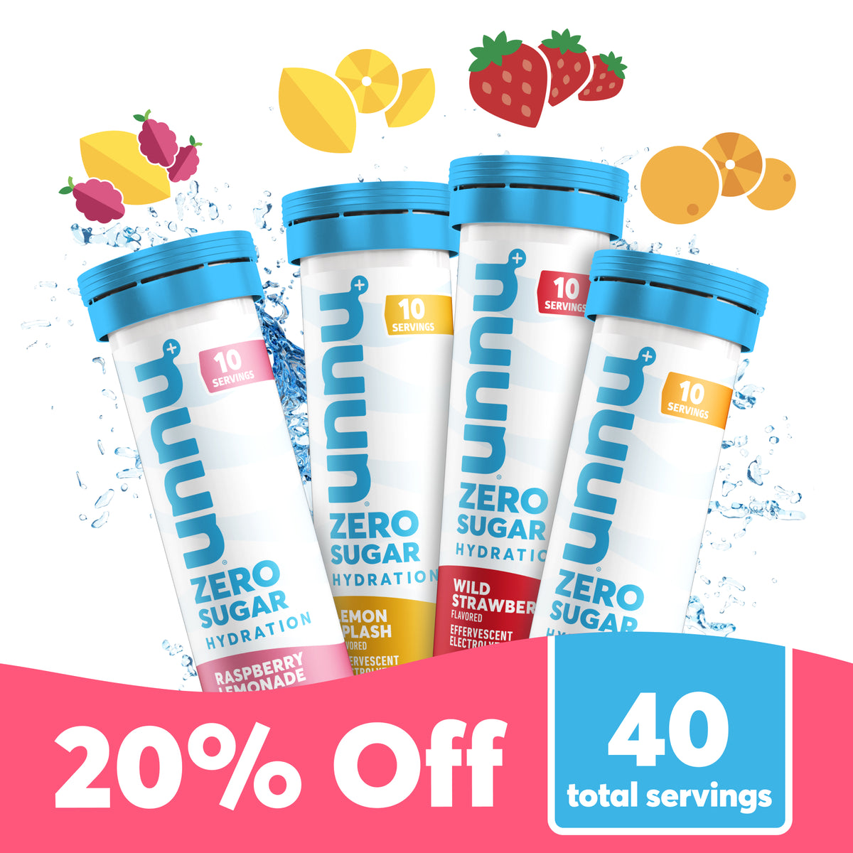 Zero Sugar Bundle | Nuun Hydration